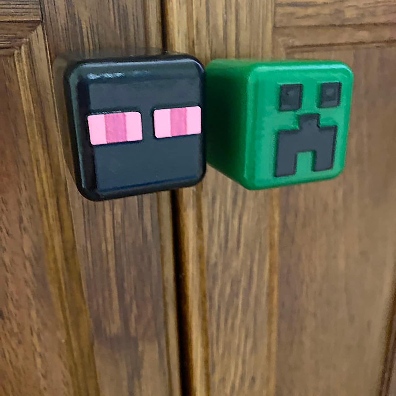 Minecraft Creeper Drawer Knob Minecraft Decor Video Game | Etsy