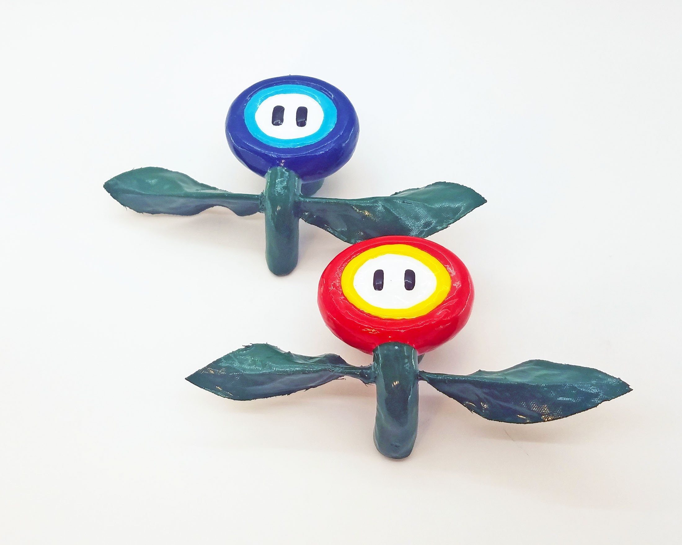 Flower Power Drawer Pulls Super Mario Bros Furniture Knobs - Etsy
