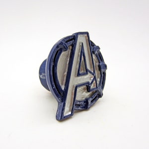 Marvel Avengers Logo Cabinet Knobs | Marvel Superhero Knobs | Super ...