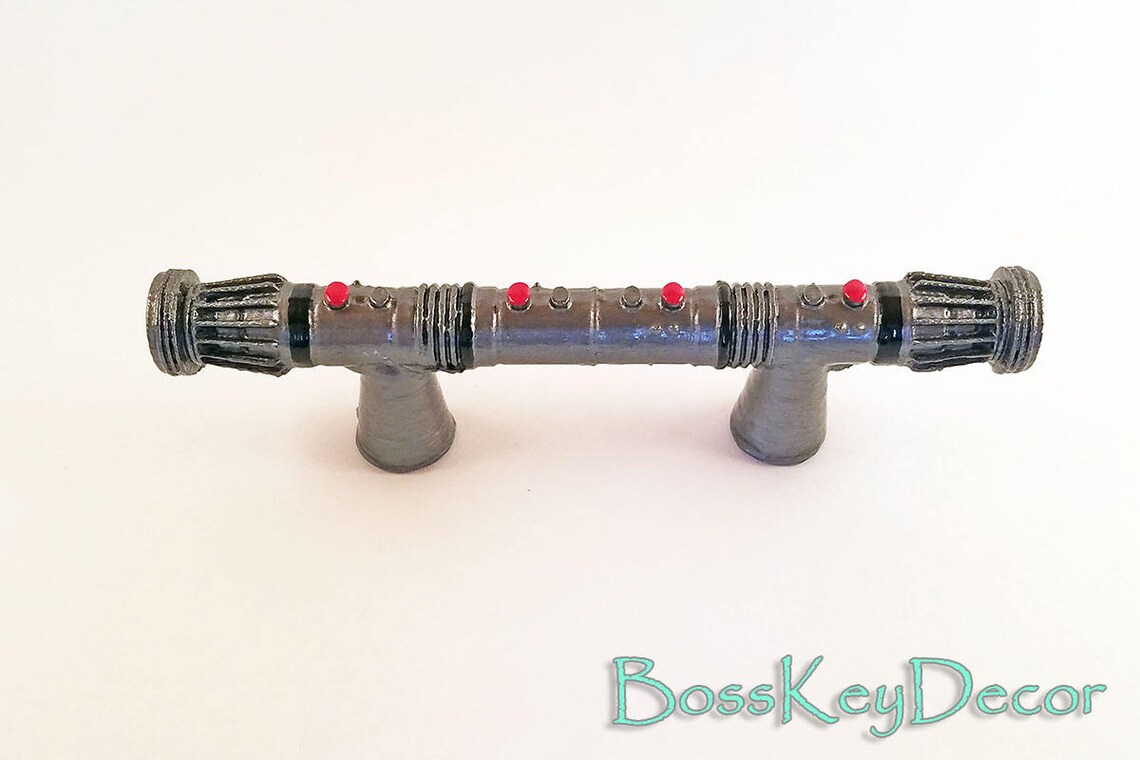Star Wars Light Saber Drawer Handle Darth Maul Dual - Etsy
