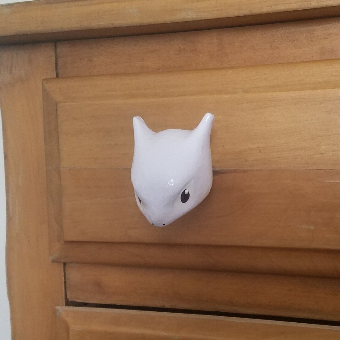 Pokemon Mewtwo Furniture Pulls | Nintendo Room Decor | Kids Drawer ...