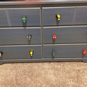 Incredible Hulk Dresser Knobs | Superhero Resin Cabinet Pulls | Marvel ...