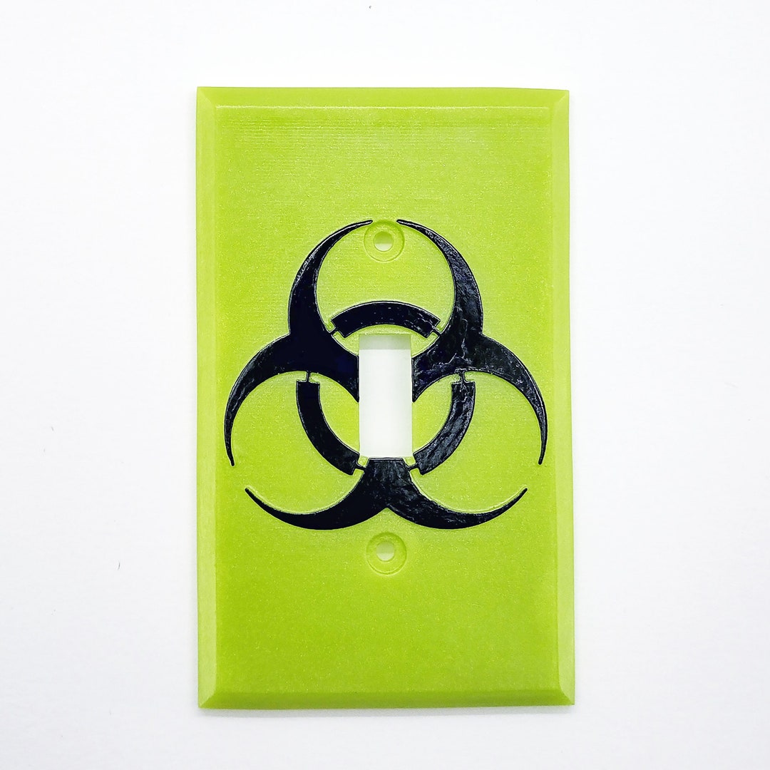 Radioactive Symbol Wall Plate Cover Single Toggle Switch - Etsy