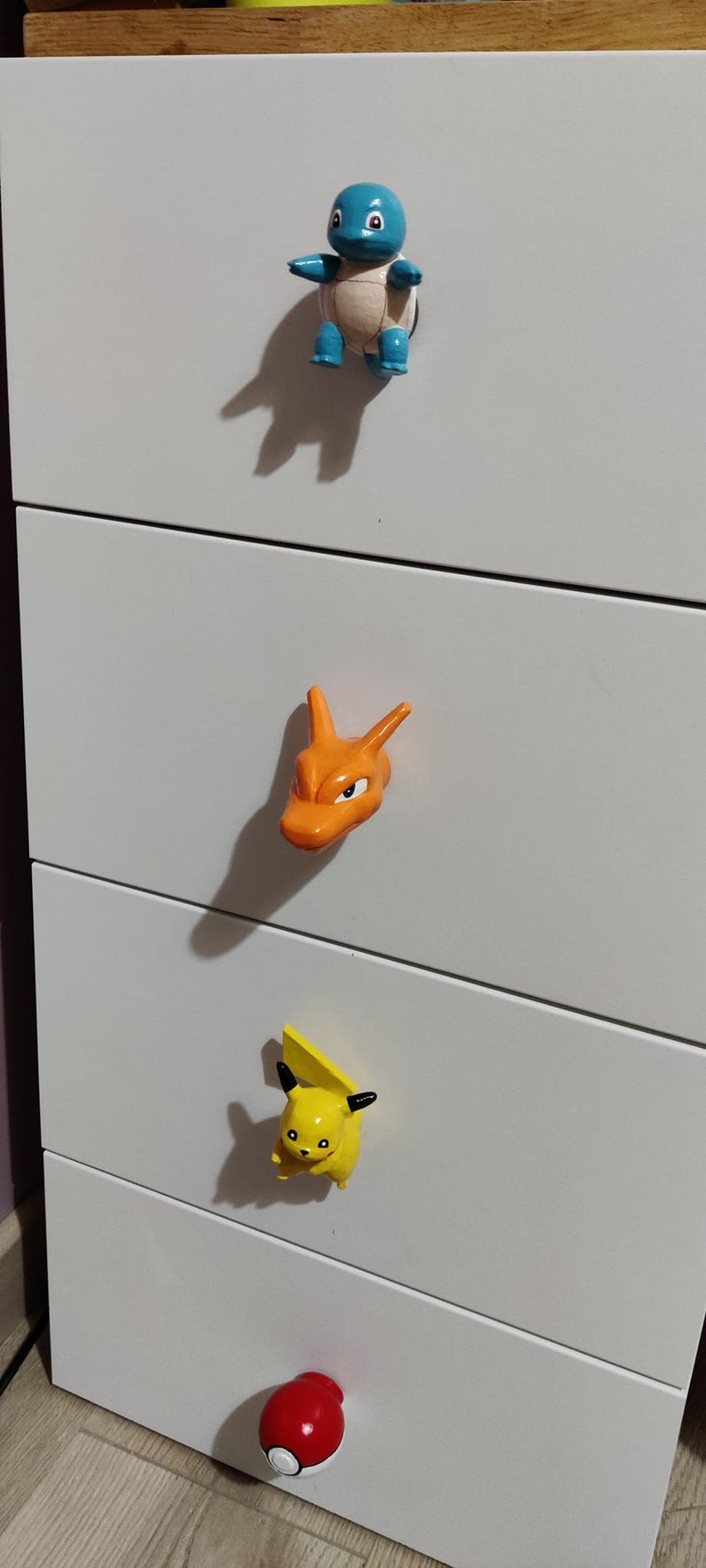 Pokemon Dresser Knob - Charmander Drawer Knob | Pokemon Cabinet Pulls ...