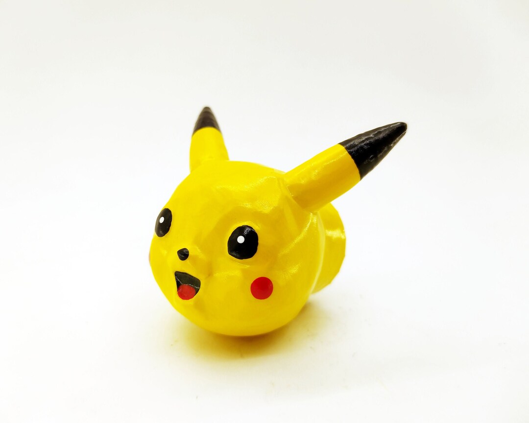 Pikachu Head Drawer Pull Pokemon Cabinet Knob Cute - Etsy
