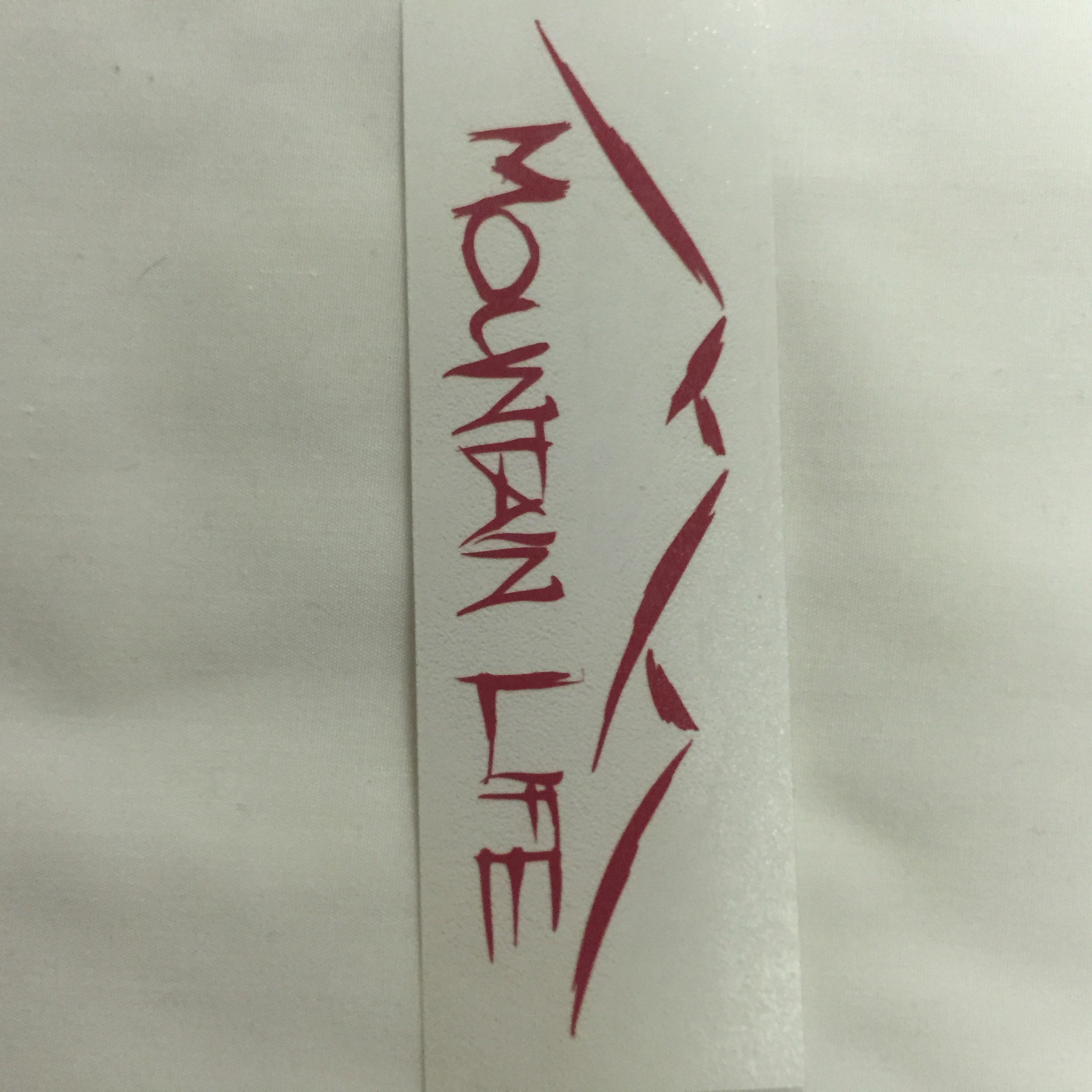 Mountain Life Window Sticker - Etsy
