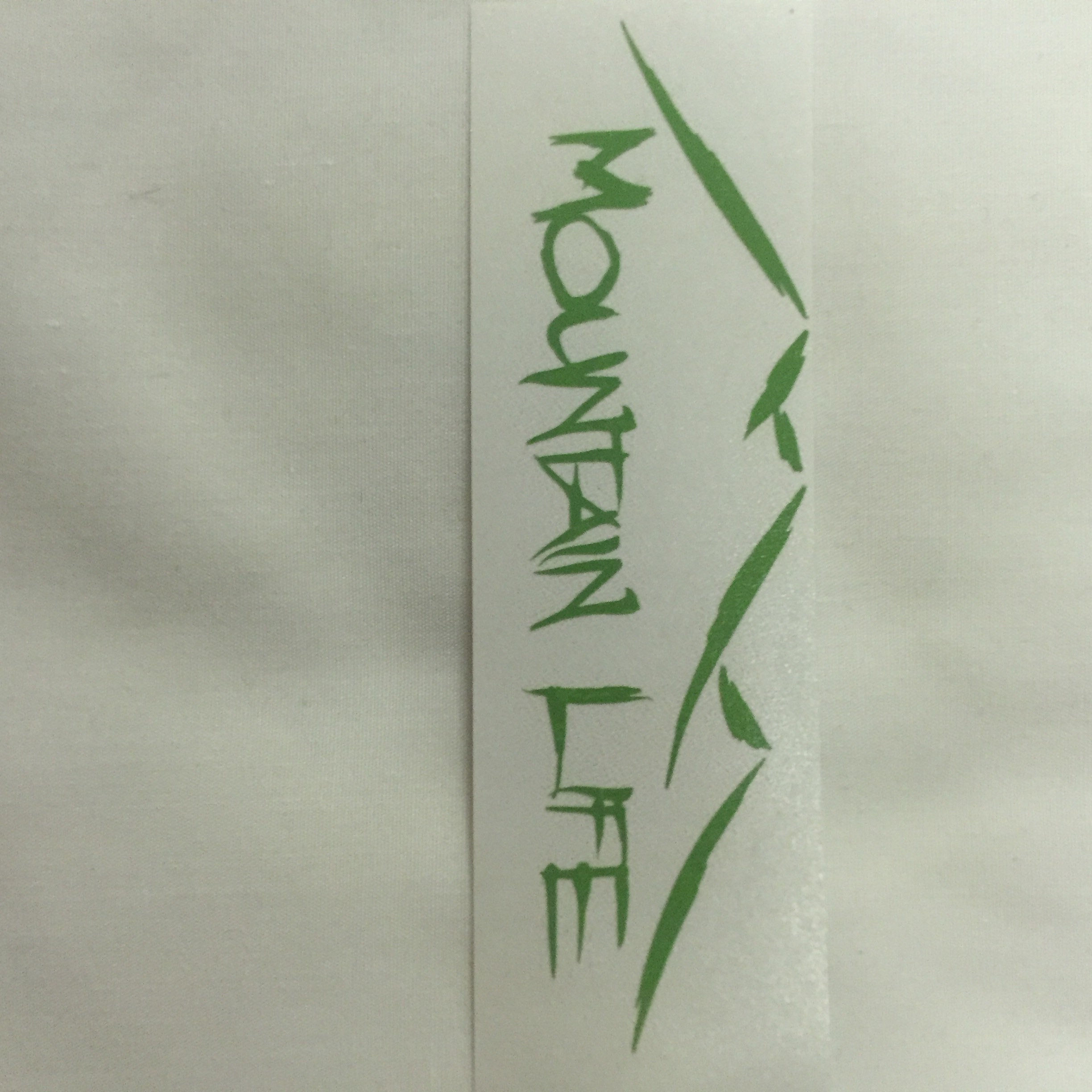 Mountain Life Window Sticker - Etsy