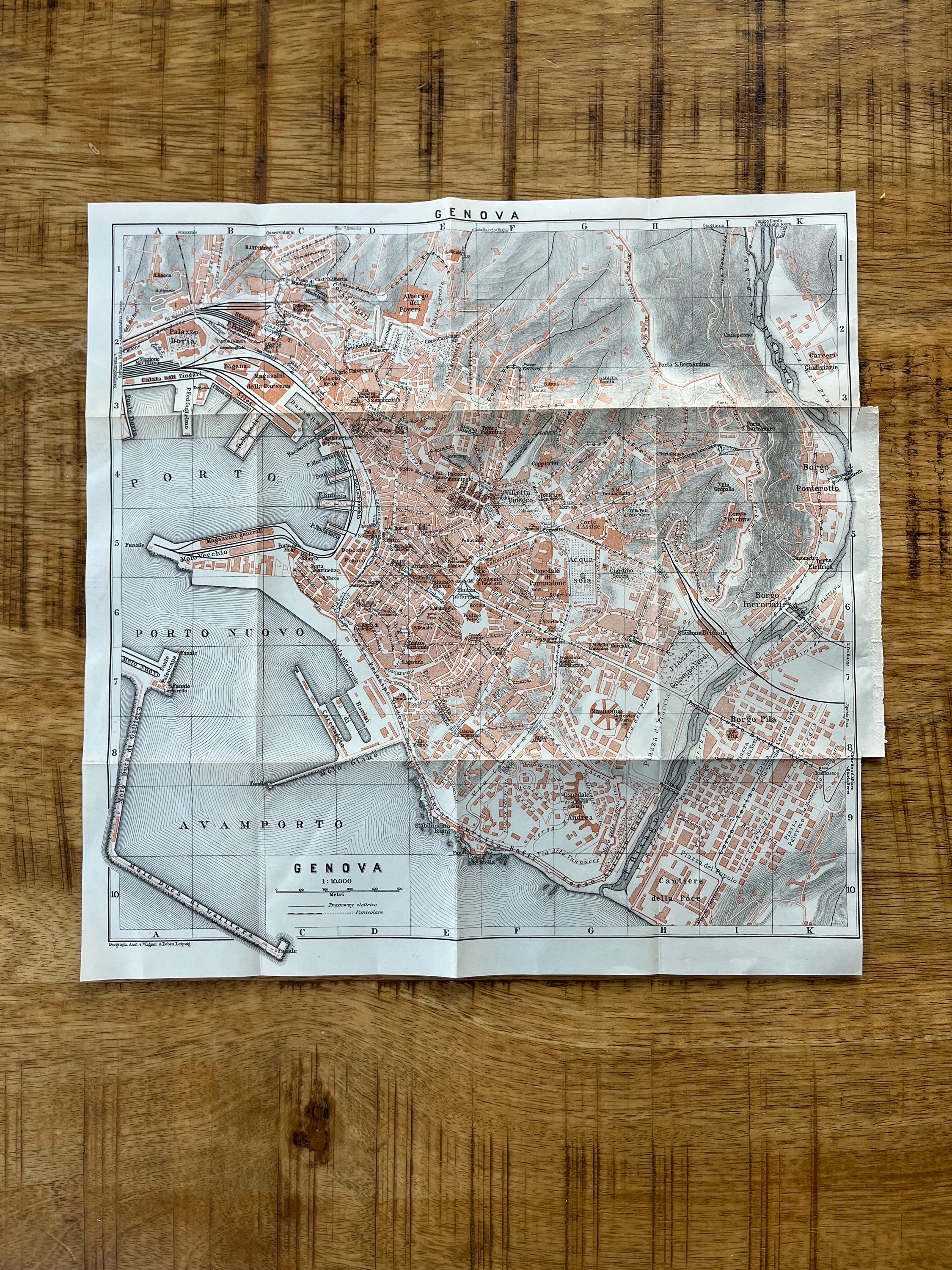 Casas De época Liguria Mapa