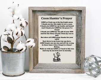 Coon hunter | Etsy