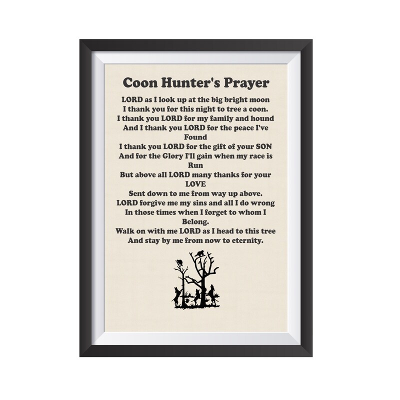 Coon Hunter - Etsy
