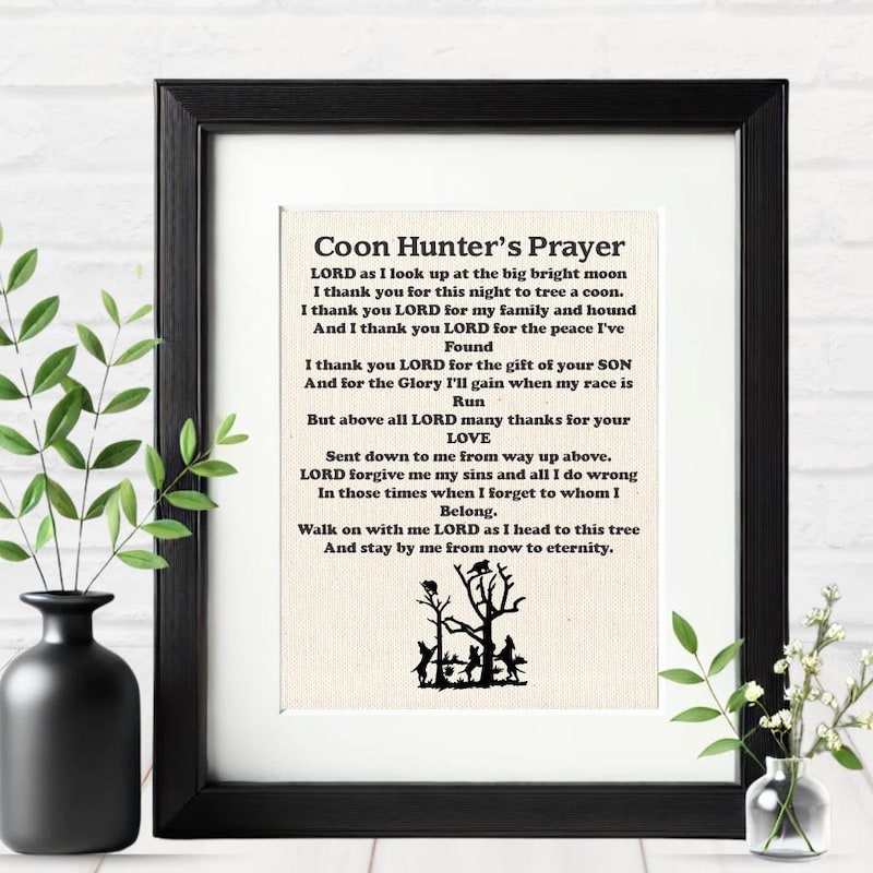 Hunters Prayer - Etsy