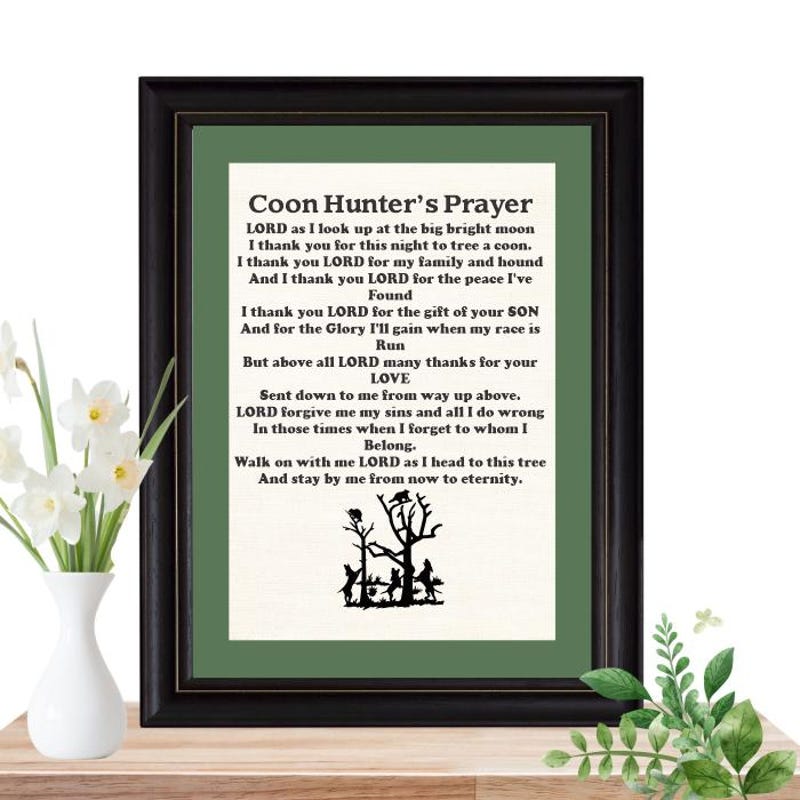 Hunters Prayer - Etsy
