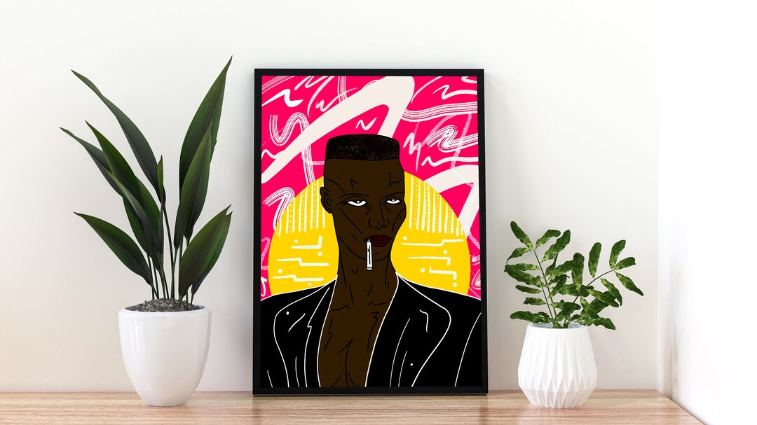 Grace Jones Print - Etsy