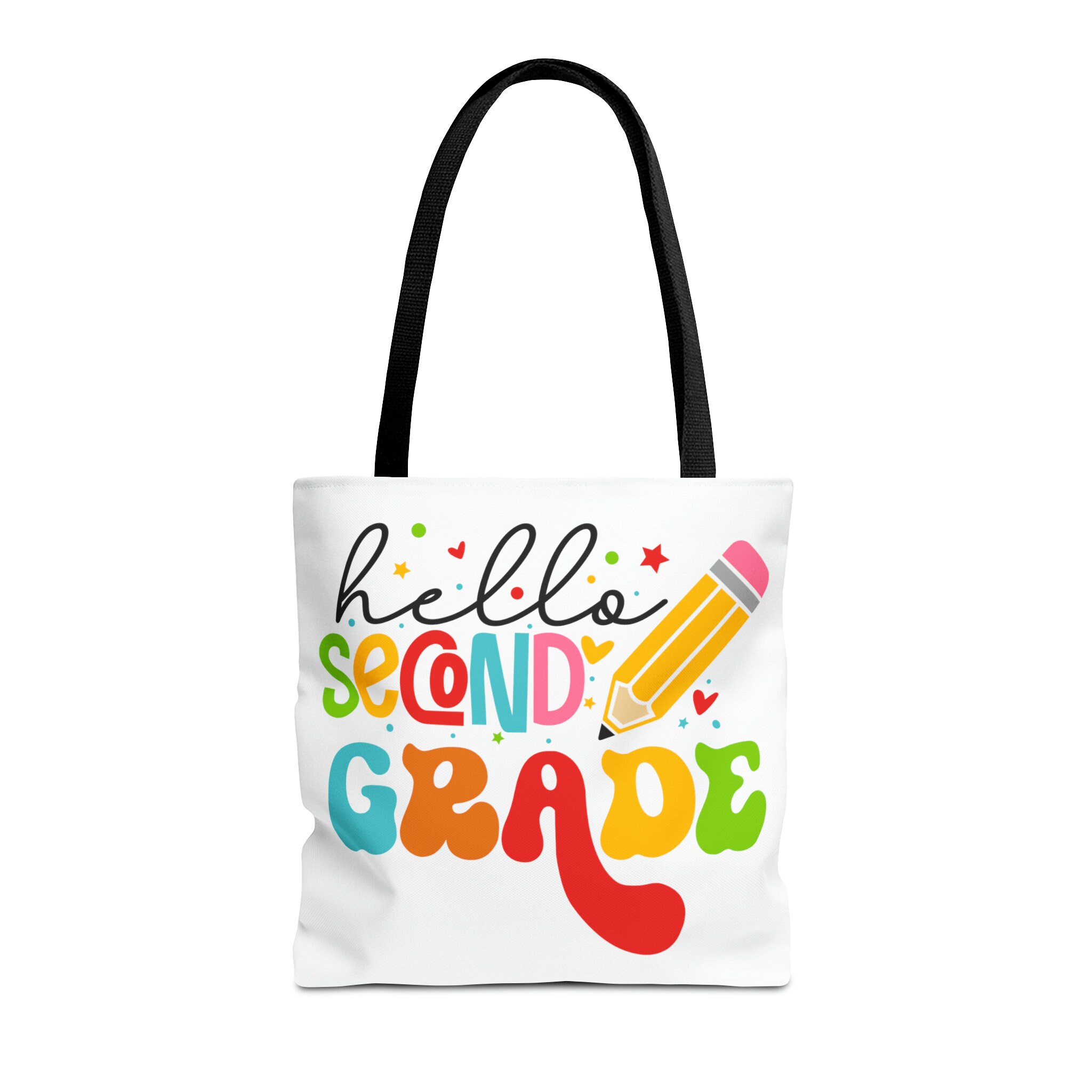 Hello Second Grade Tote Bag (AOP) - Etsy