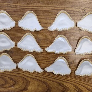 3 1/2” Fabric Angel Wings - Etsy