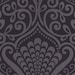 Filigree Ogee on Black in Paper and Ink by Wallquest LA31700 - Etsy