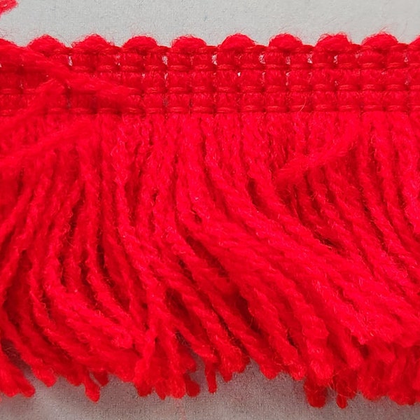Red Brush Fringe - Etsy