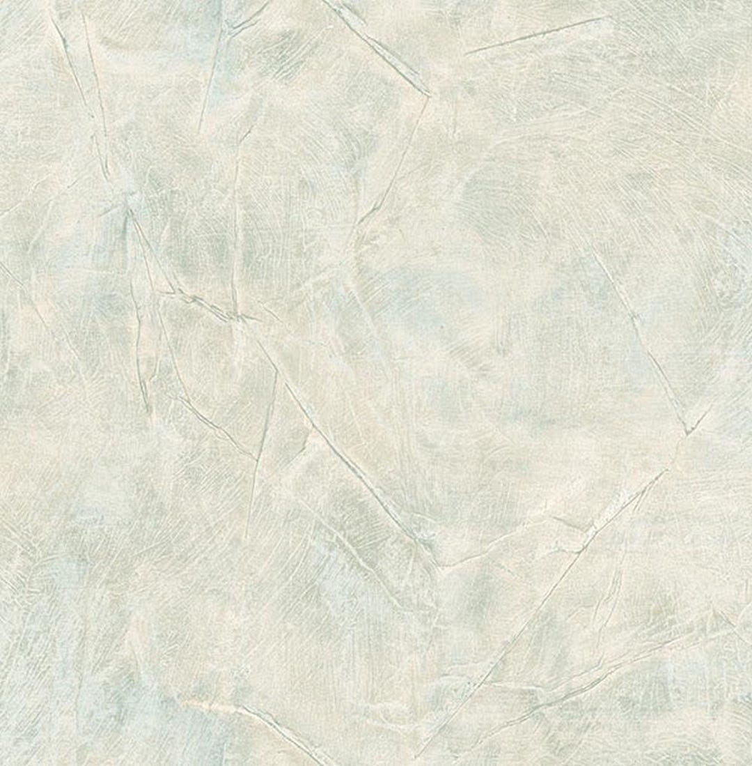 Wrinkled Faux Wallpaper in Light Teal, Cream by Wallquest LB30404 - Etsy
