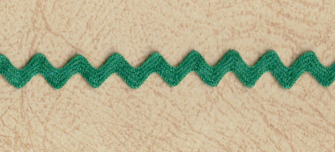 5 Yards 1/8" Hunter Green Ric Rac Trim 82HG - Etsy