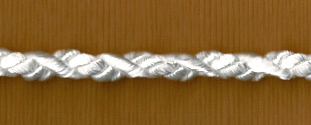 5 Yards 3/16" 5mm White Round Twist Cord Cording Trim 99506W - Etsy