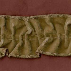 5 Yards 1 1/2" Camel Gathered Trim 99976C - Etsy