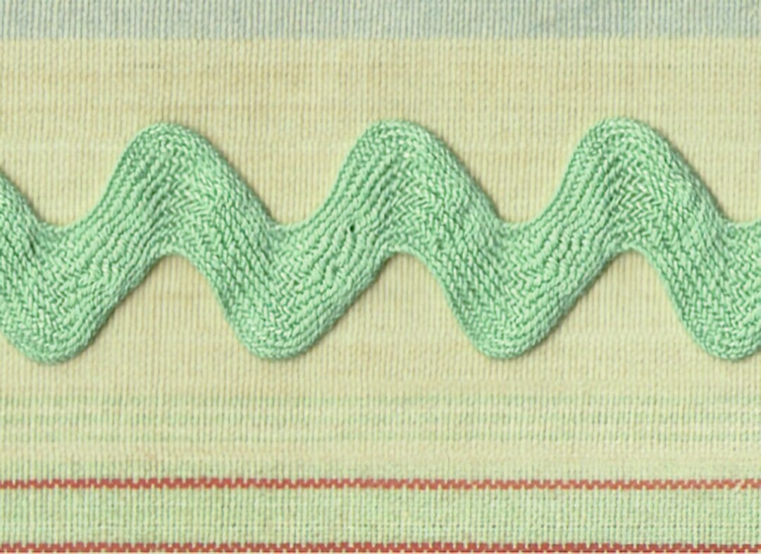 5 Yards 3/4" Celery Green Ric Rac Trim RR45CO - Etsy