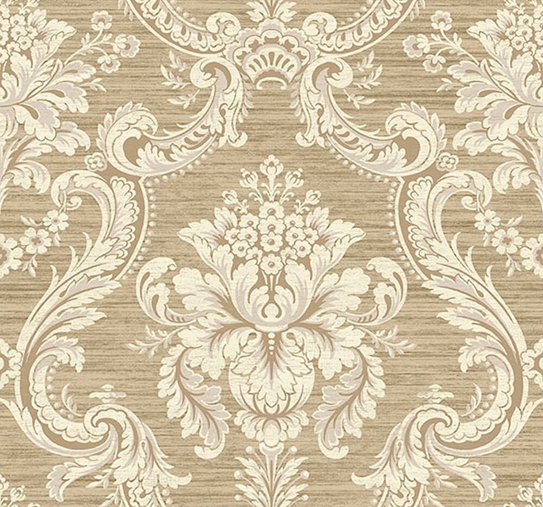 Tapestry Damask Fabric Villa Toscana by Wallquest LB40005F Upholstery per Yard - Etsy