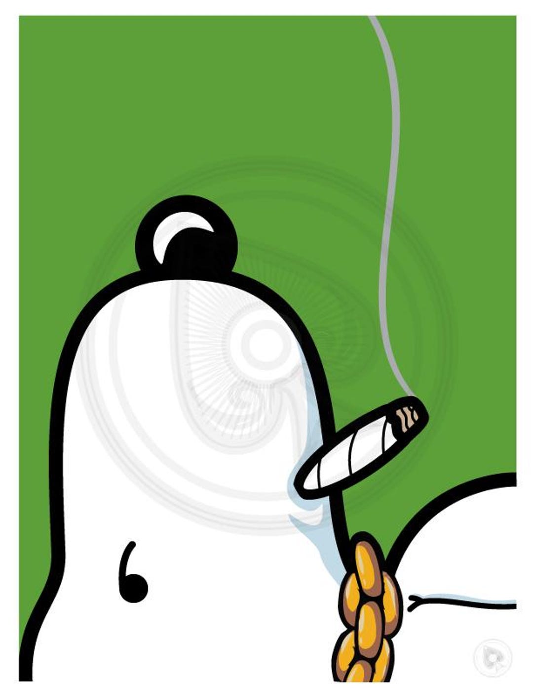 Snoopy Dog Blunt Chill - Pop Art - Wall Art - Etsy