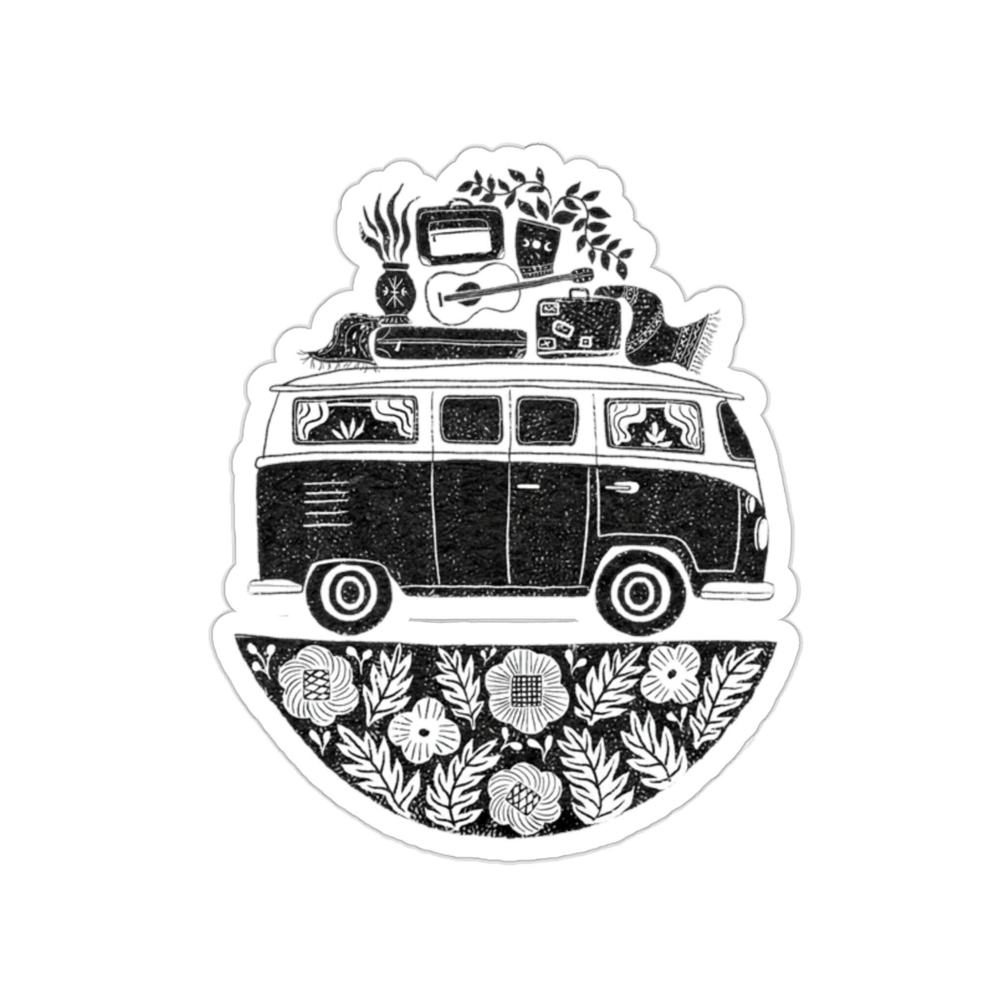 Hippie Van Tumblr Drawing