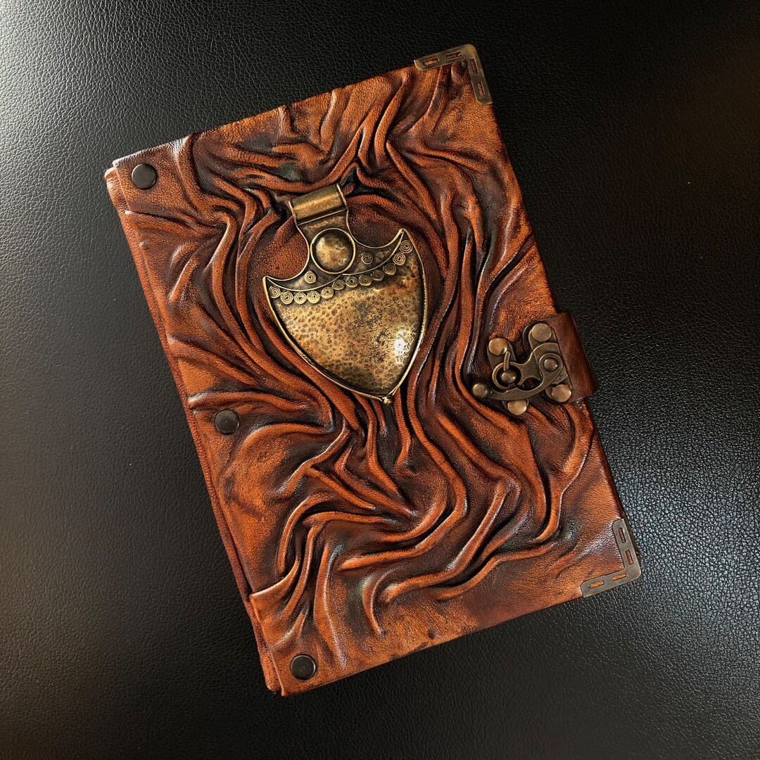 Leather Journal Coat of Arms Medieval Journal A5 Notepad - Etsy