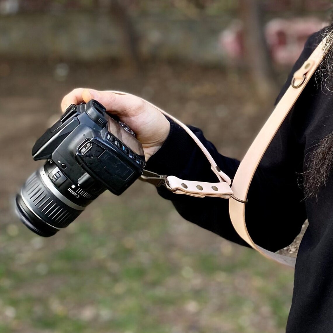 Natural Leather Multi Camera Holster, Dual DSLR Camera Harness - Etsy