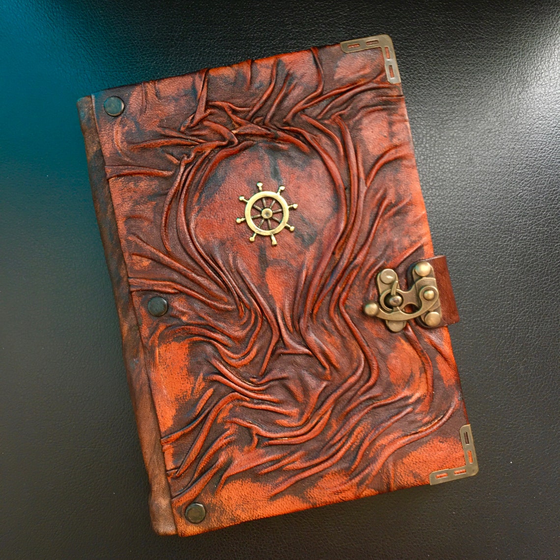 Nautical Leather Journal, Sailing Logbook, Gifts for Sailor - Etsy