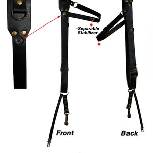 Single Camera Leather Strap, DSLR Harness - Etsy