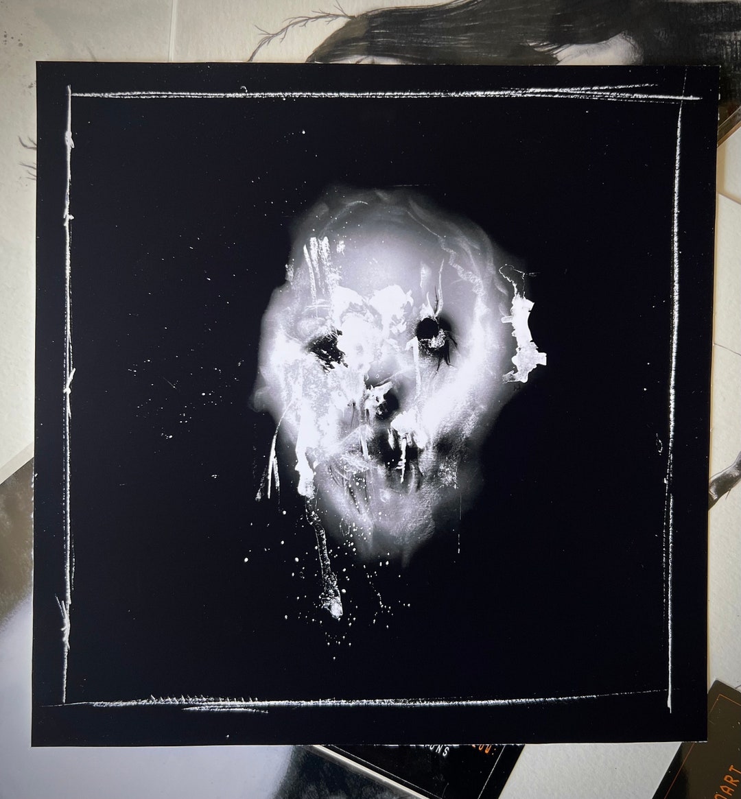 Satanic Poster, Dark Art Print, Devil Occult Wall Decor, Unholy ...