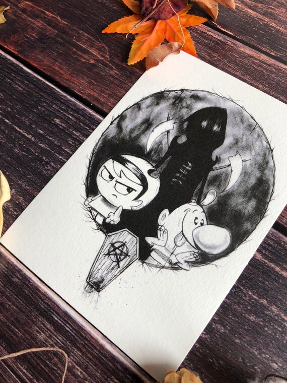 Billy and mandy tattoo - Bronctattooaus.com