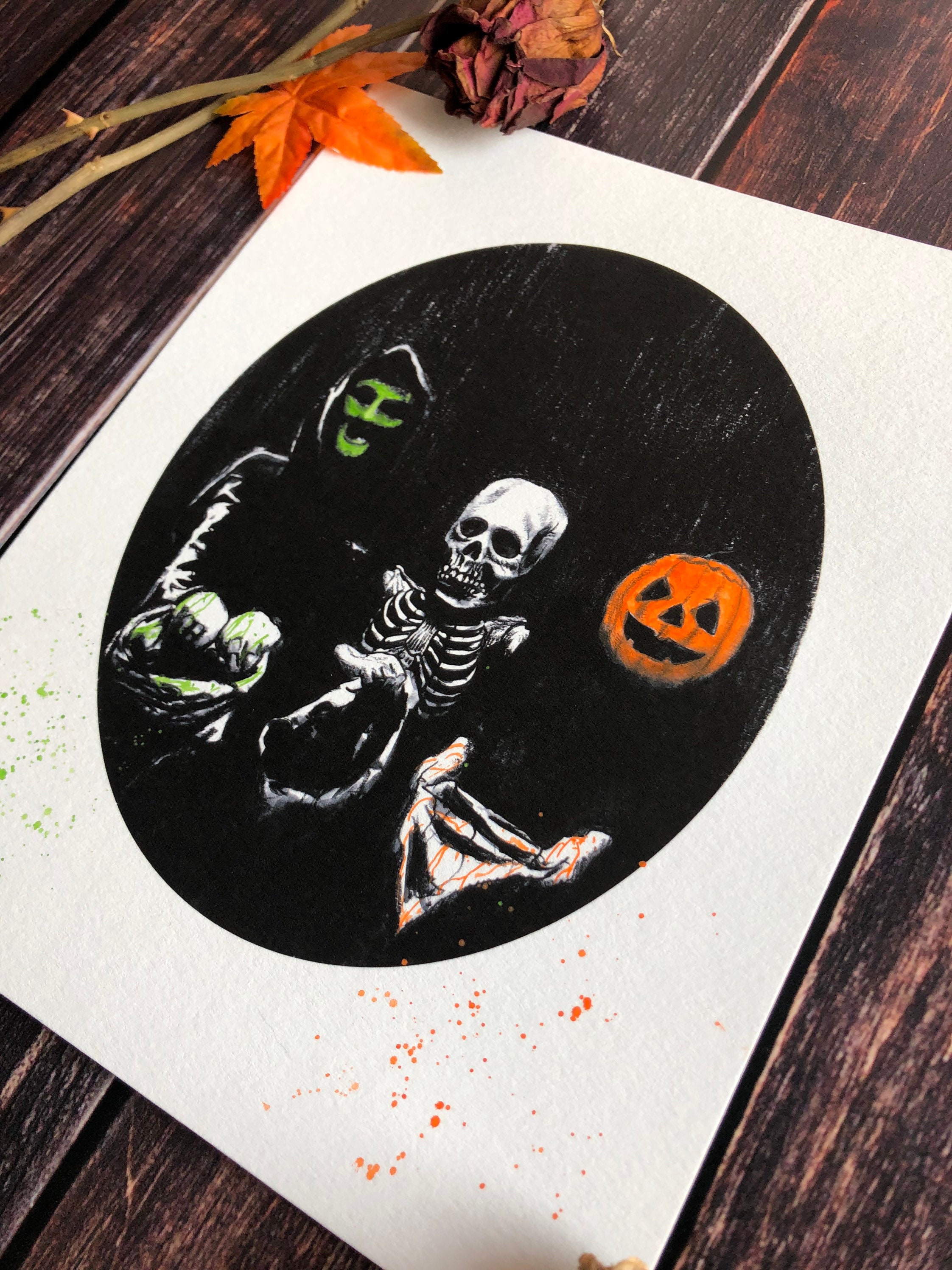 Halloween 3 Season of the Witch-8x10 Dark Art Print - Etsy