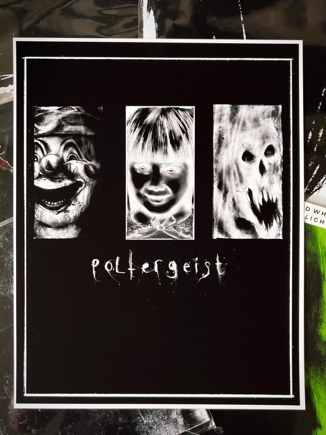 Poltergeist-horror Movie Poster, Cult Film Wall Decor, Haunted House ...