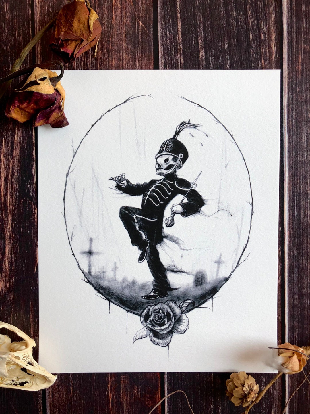 Black Parade - MCR, Dark Art, Witchy Home Decor, Emo Elder Poster ...