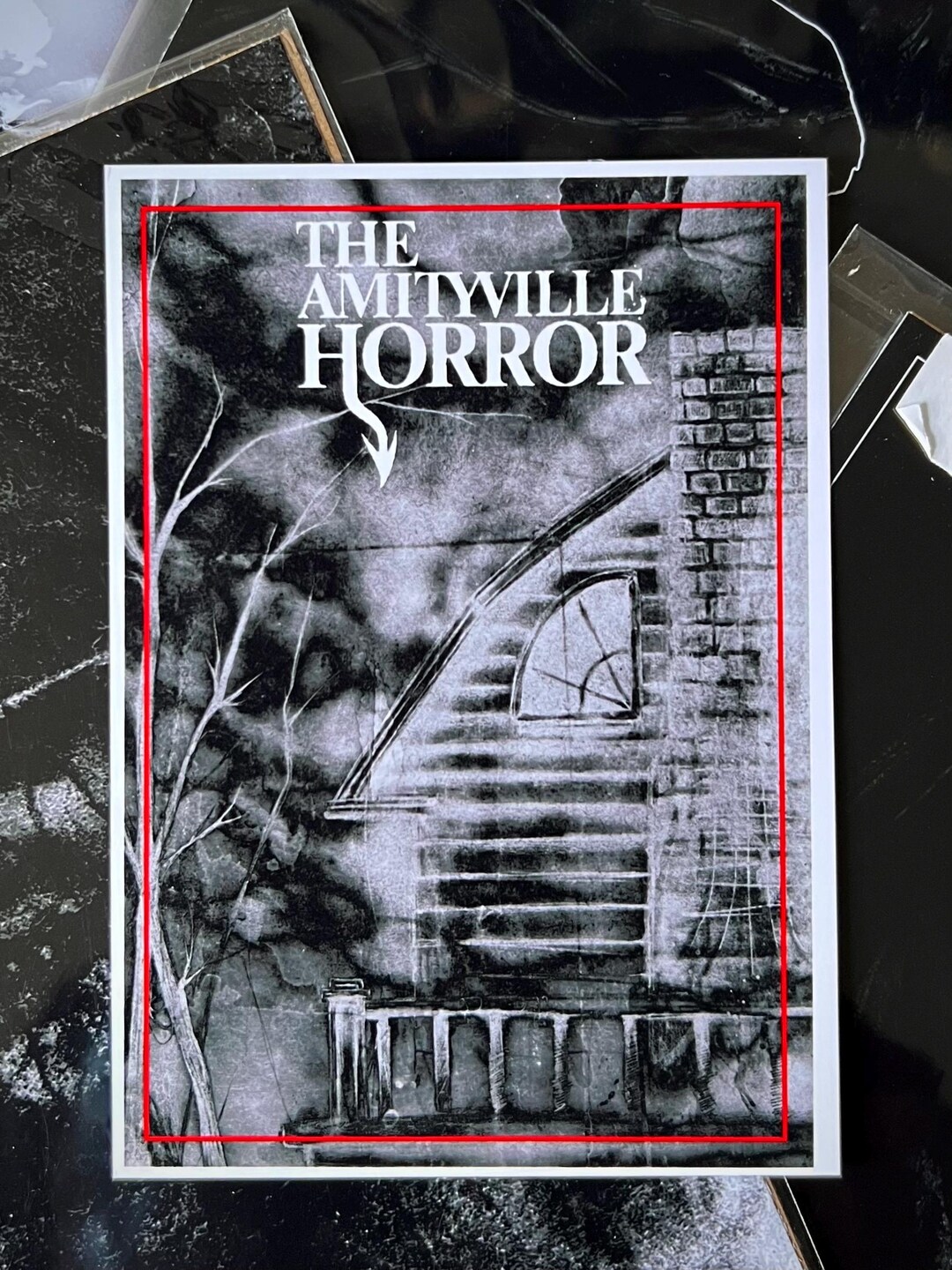 Amityville- Dark Art Print, Horror Movie Poster, Cult Film Wall Art ...