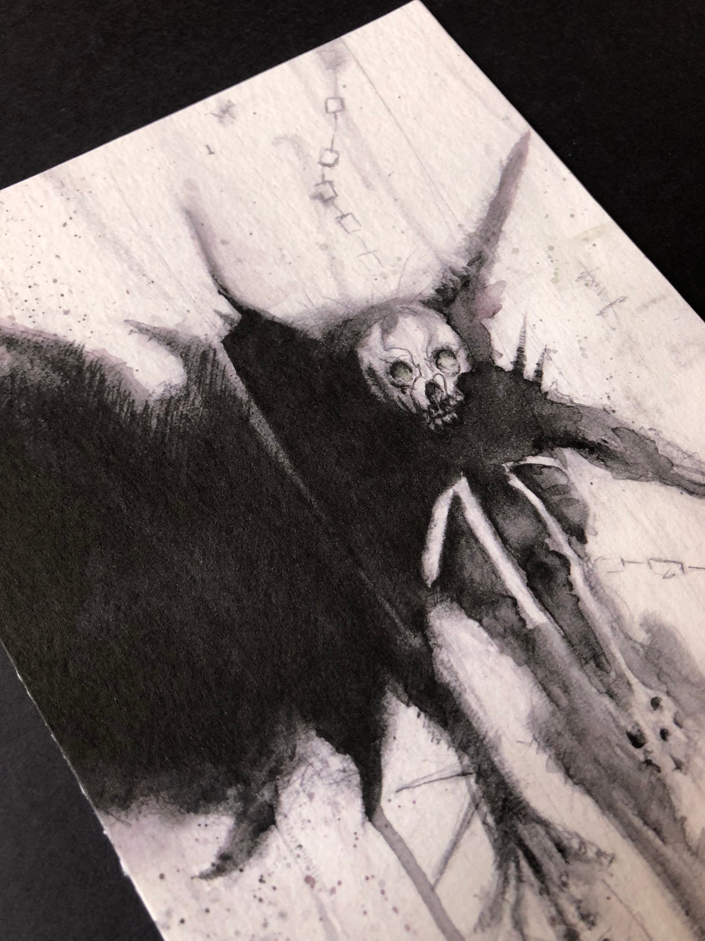 Hellspawn-5x7 Dark Art Print Satanic Witchcraft Comic Book - Etsy