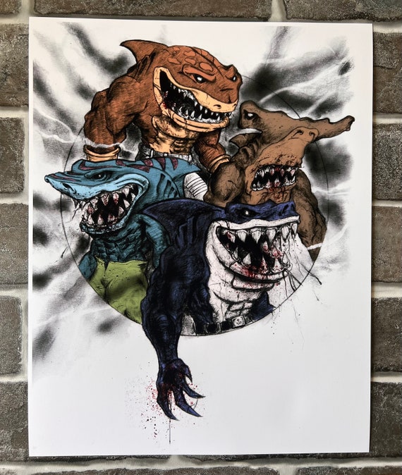 Street Sharks Poster