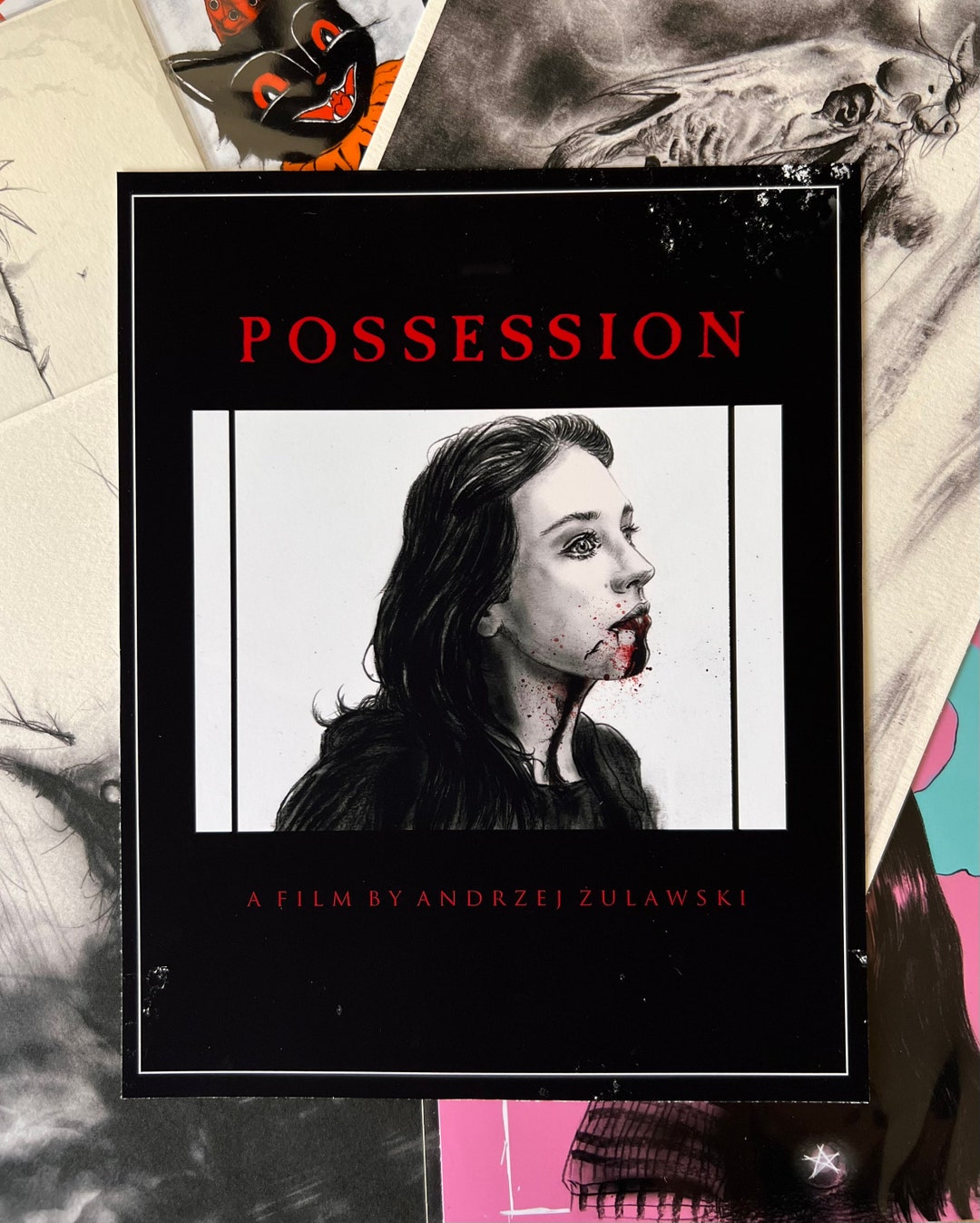 Possession-8x10 Dark Art Print, Satanic Decor, Gothic Home, Witchcraft ...