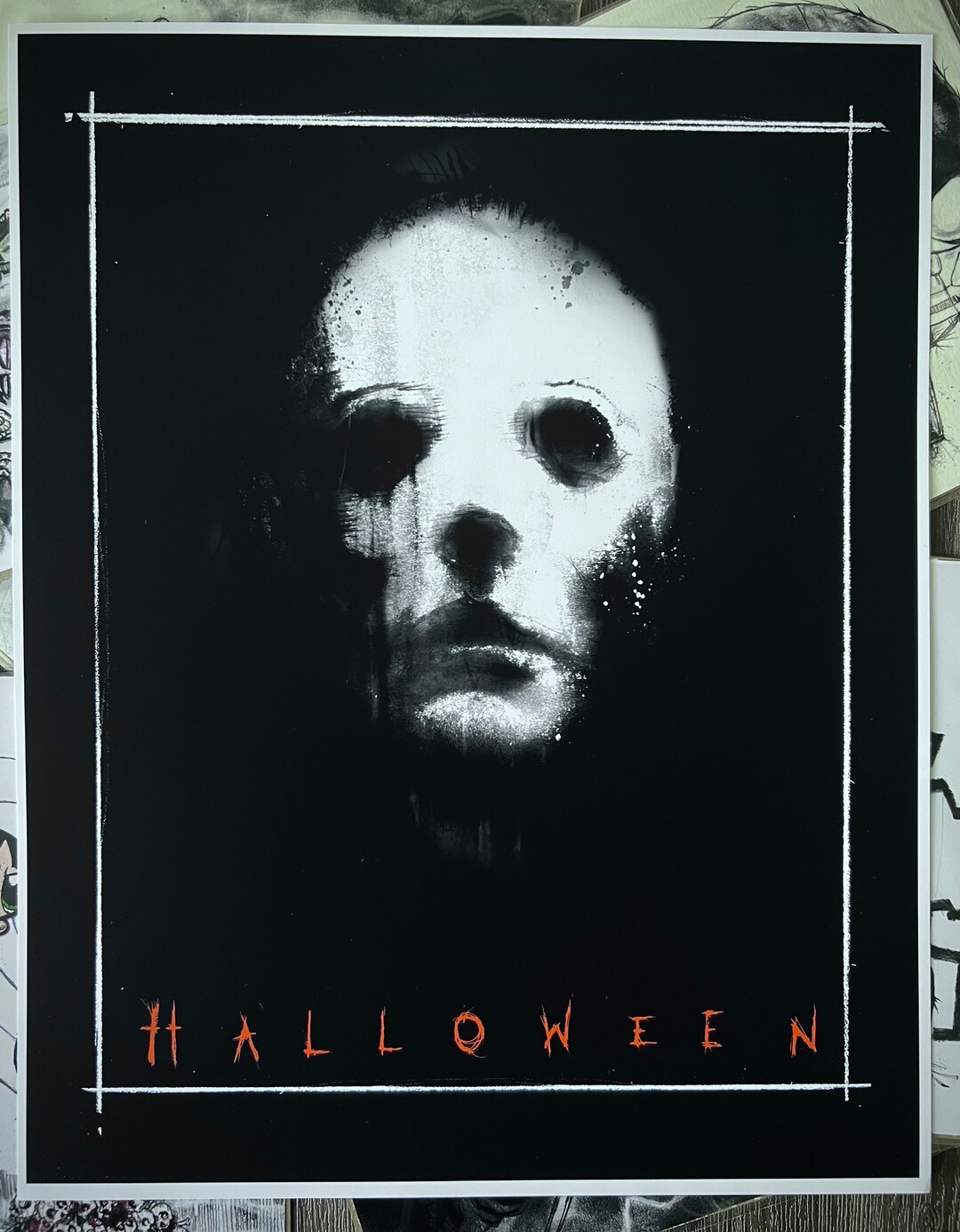 Halloween Michael Horror Movie Poster- 11x14 Fine Art Print, the Shape ...