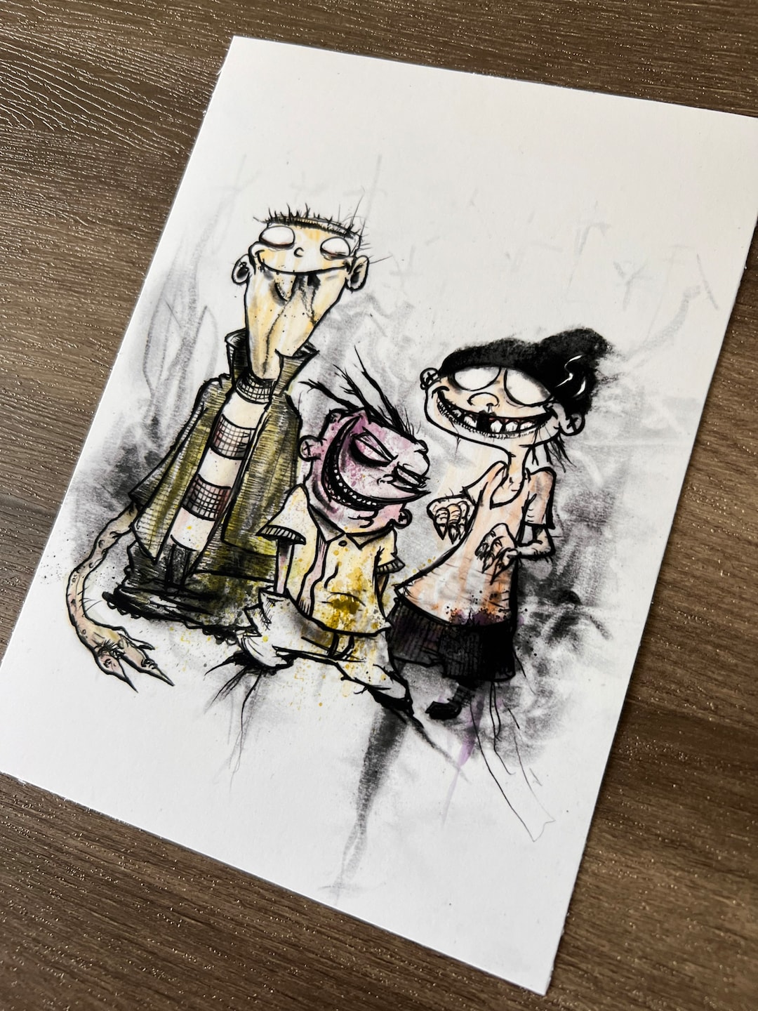 Ed Edd Eddy Print- 90s Cartoon, 90s Tv Shows, 90s Throwback, Spooky ...