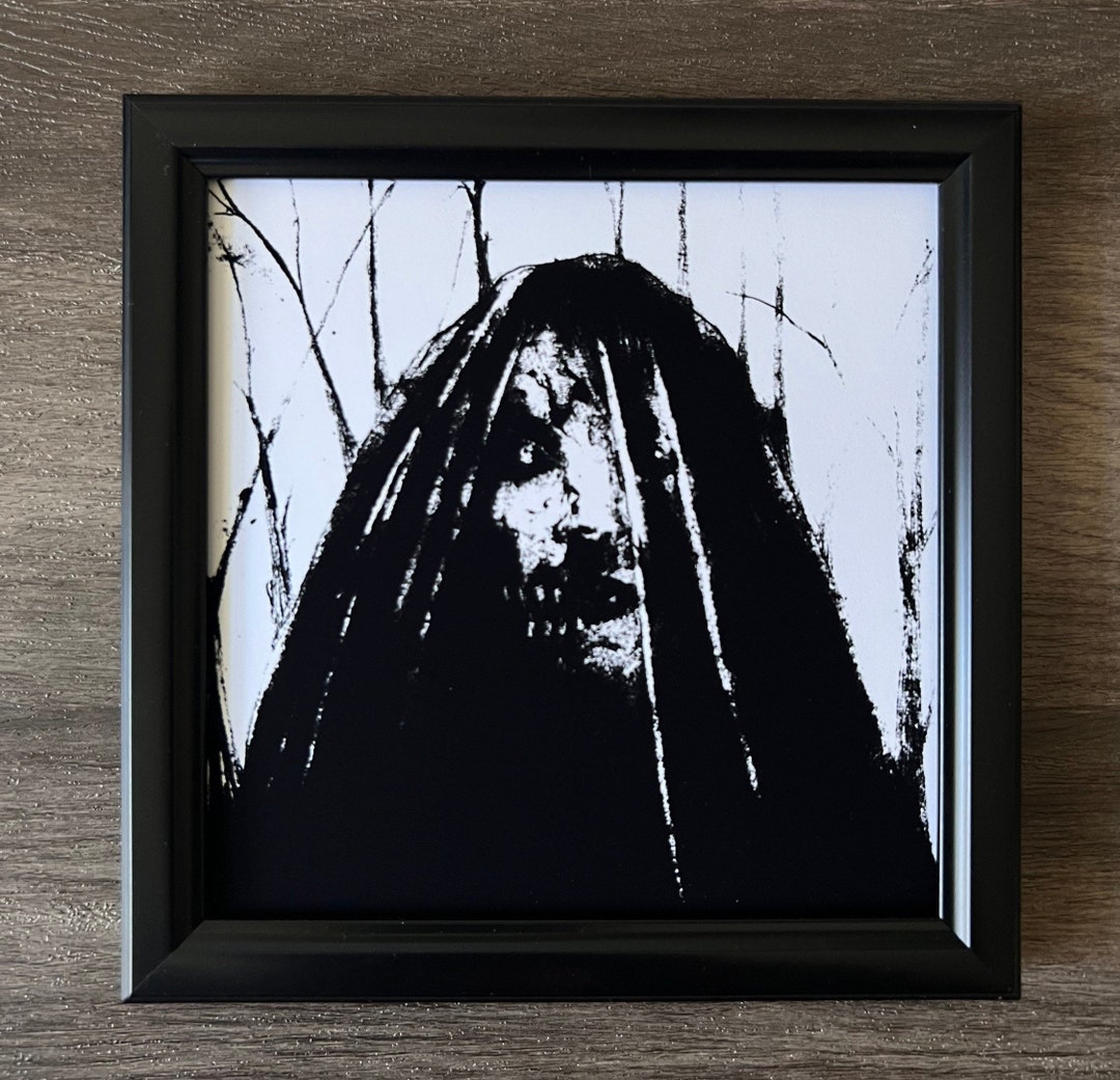 That Curse-5x5 Framed Art Print, Gothic Home, Witchy Decor, Satanic ...