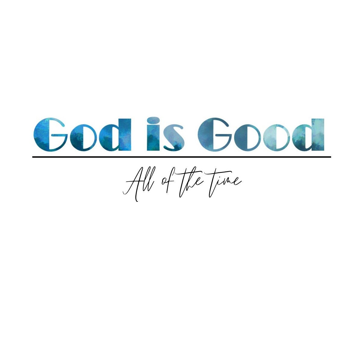 God is Good PNG Digital Download - Etsy