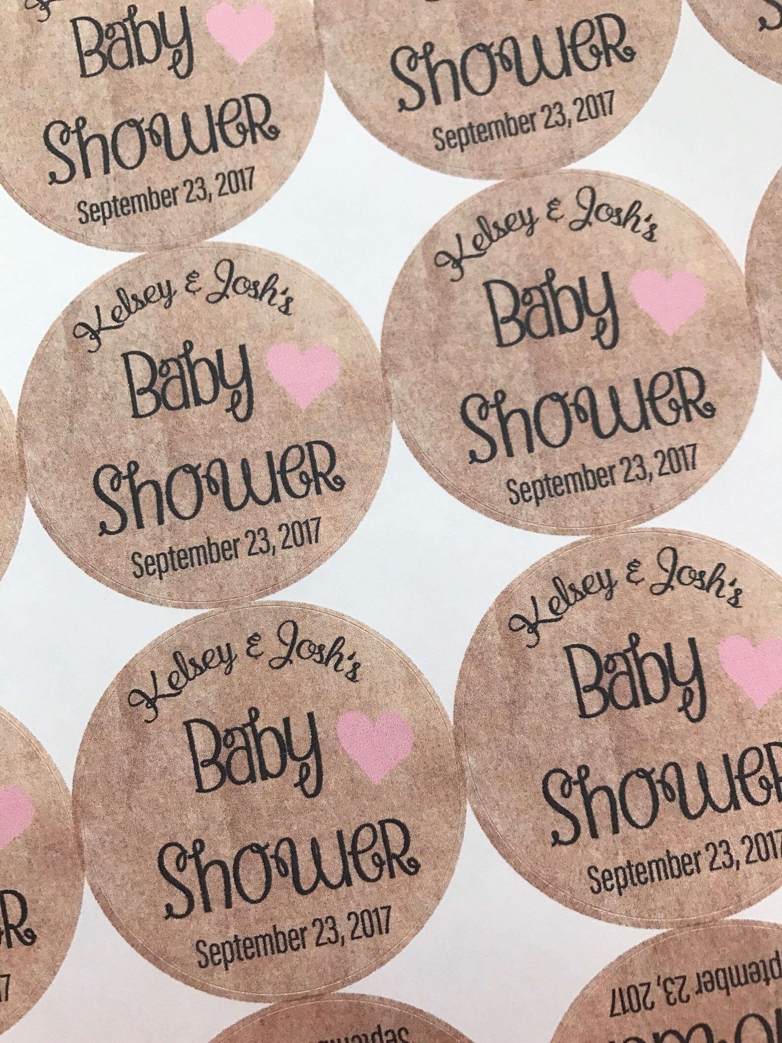 Baby Shower Stickers, Custom Stickers. Stickers. Baby Shower Favors ...