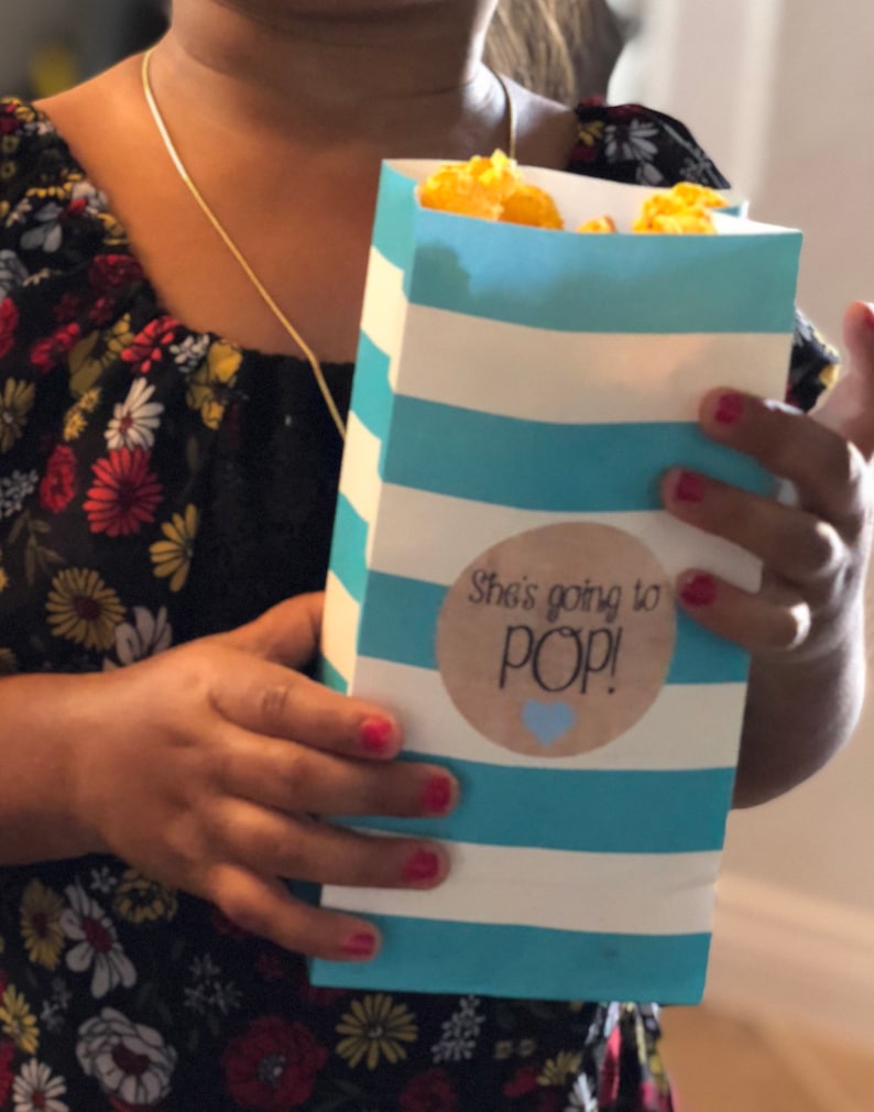 Baby Shower Shes Going to Pop Custom Stickers Baby Shower - Etsy