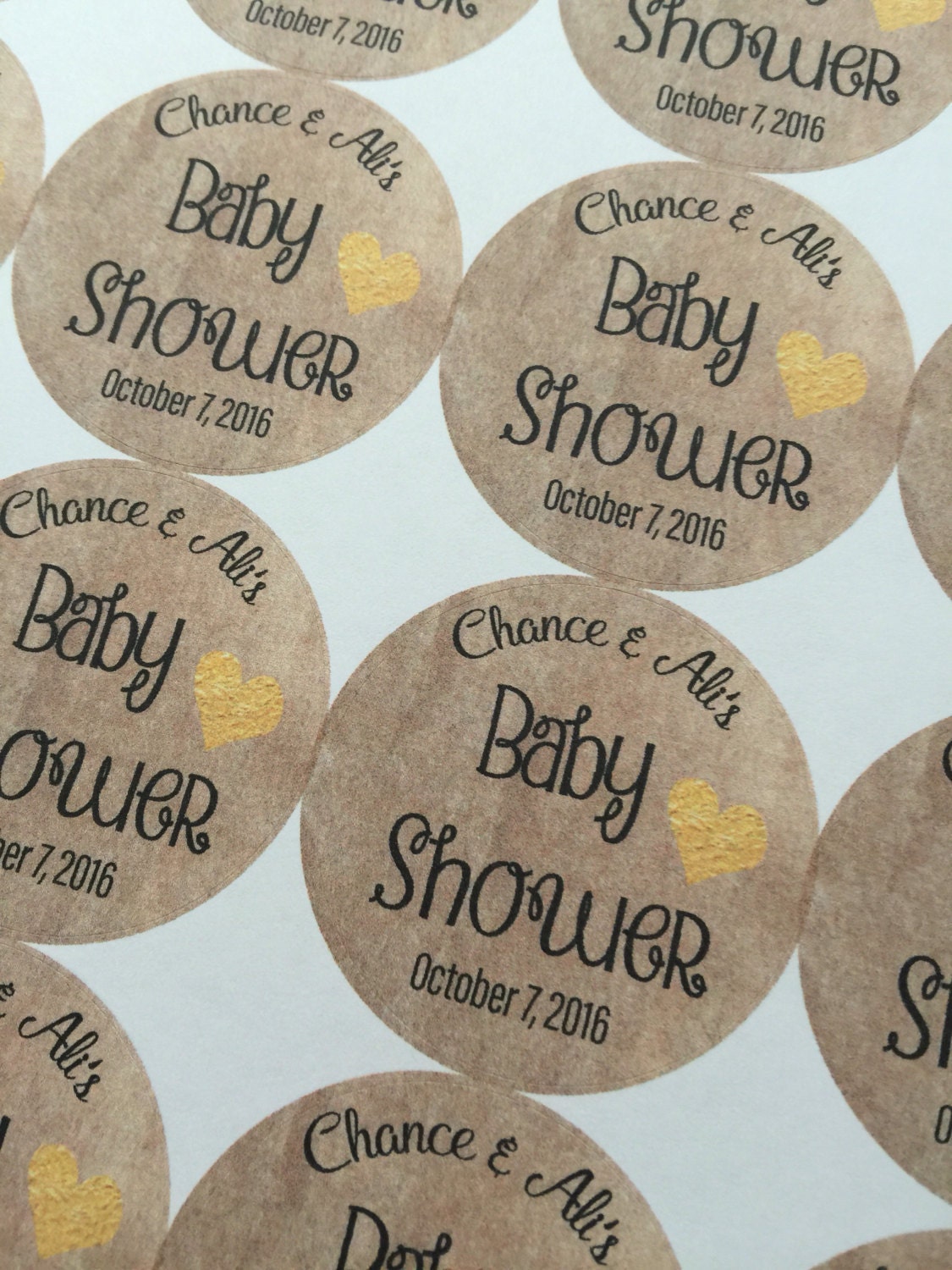 Baby Shower Stickers Custom Stickers. Stickers. Baby Shower - Etsy