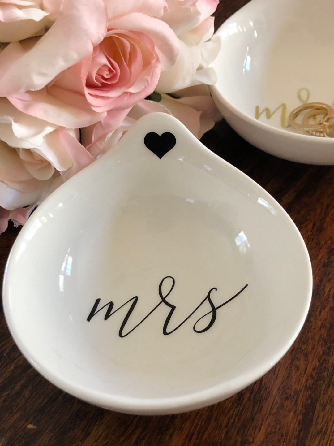 Ring Dish, Mrs Ring Dish, Trinket Fish, Engagement Ring Dish ...